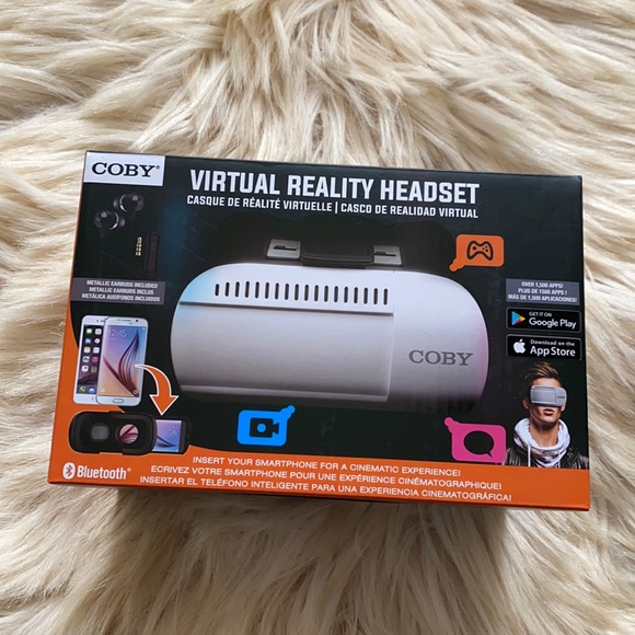 Coby | Other | Brand New Coby Virtual Reality Headset W Earbuds | Poshmark